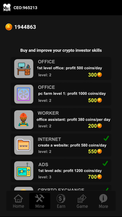 Hamster Kombat CEO|Construct2/3|HTML5|.capx by EncoreSpec | CodeCanyon